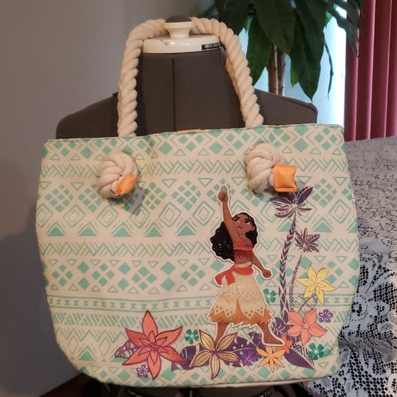 Disney | Accessories | Disney Moana Swim Beach Vacation Tote Bag | Poshmark
